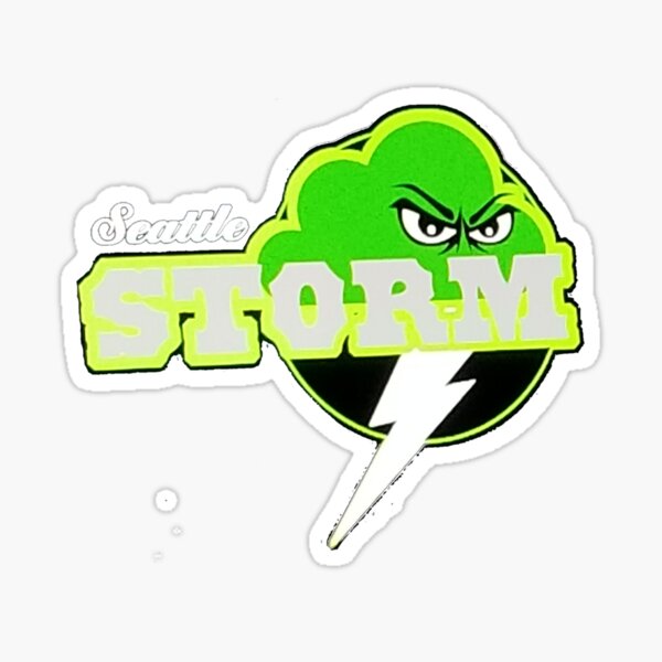 "Seattle Storm " Sticker for Sale by TheFabe1 | Redbubble