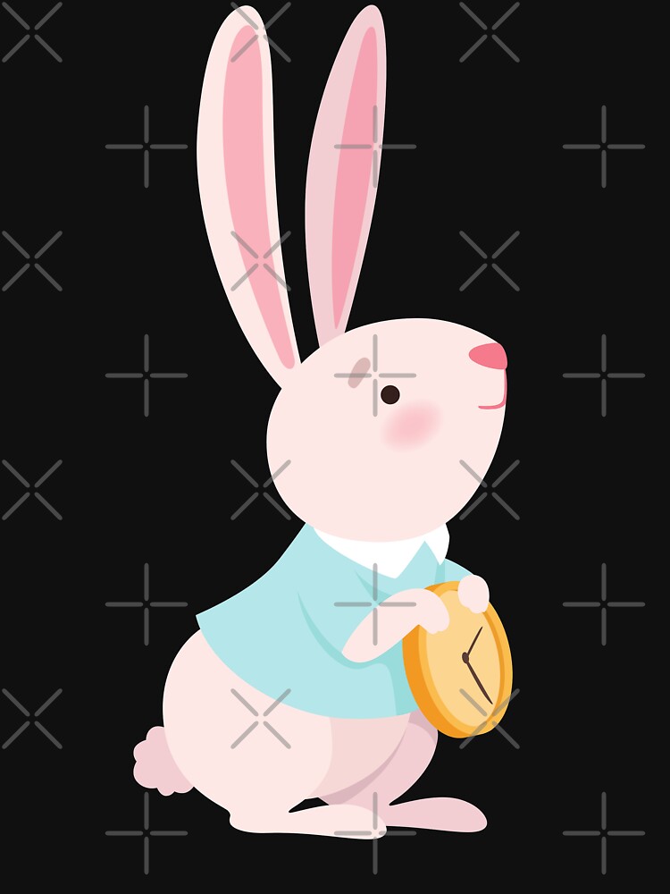 "White Rabbit Cartoon " T-shirt for Sale by Thatdisneylife | Redbubble ...