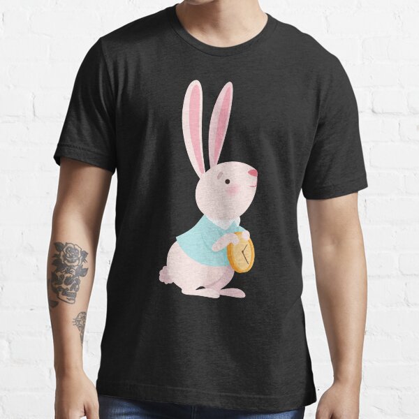 "White Rabbit Cartoon " T-shirt for Sale by Thatdisneylife | Redbubble ...