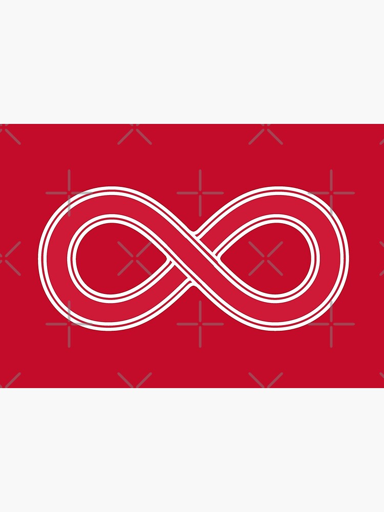 "Infinity-Infinity symbol-Eternity-unity of religion-black and red team ...