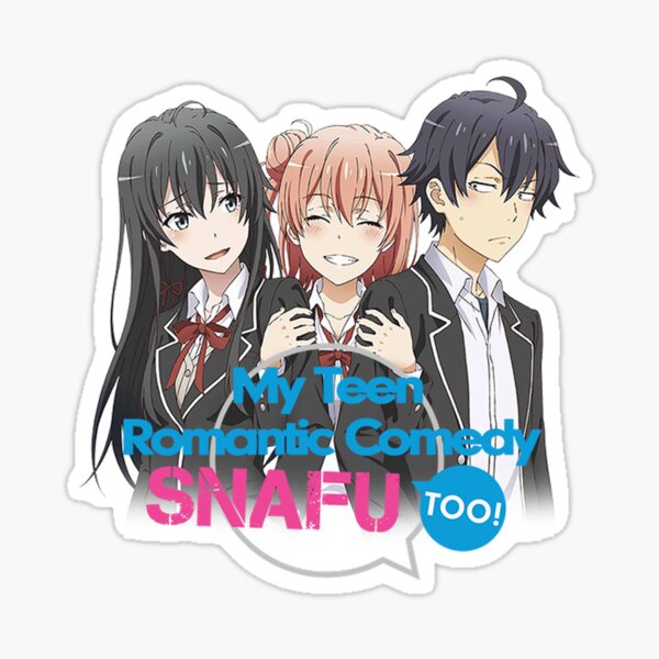 My Teen Romantic Comedy Snafu Stickers | Redbubble