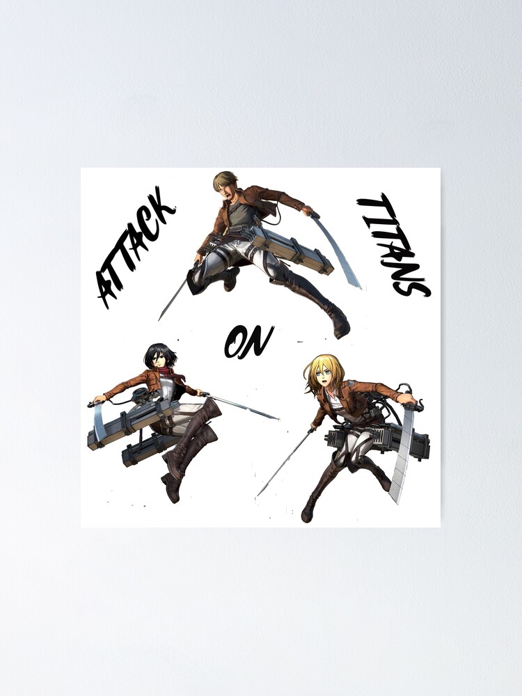 "Attack" Poster for Sale by IZ-STAR | Redbubble