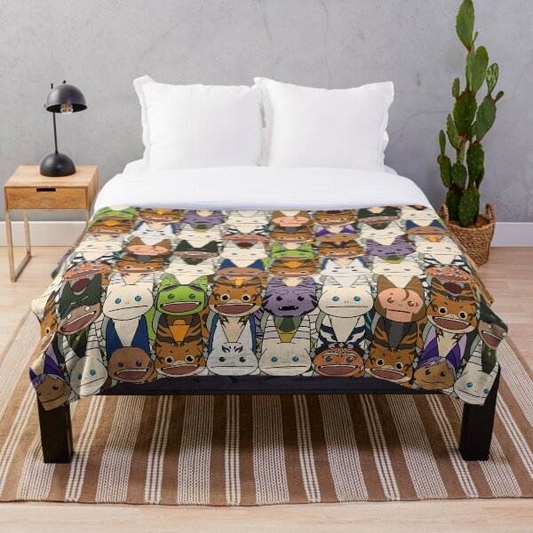 "loth cats" Throw Blanket for Sale by neeannn | Redbubble