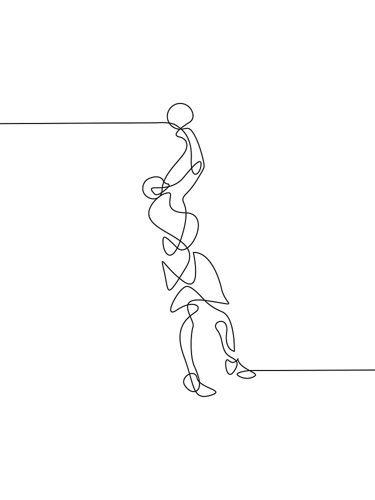 "Kobe Bryant Inspired Line Art" Poster for Sale by DaveEdits | Redbubble