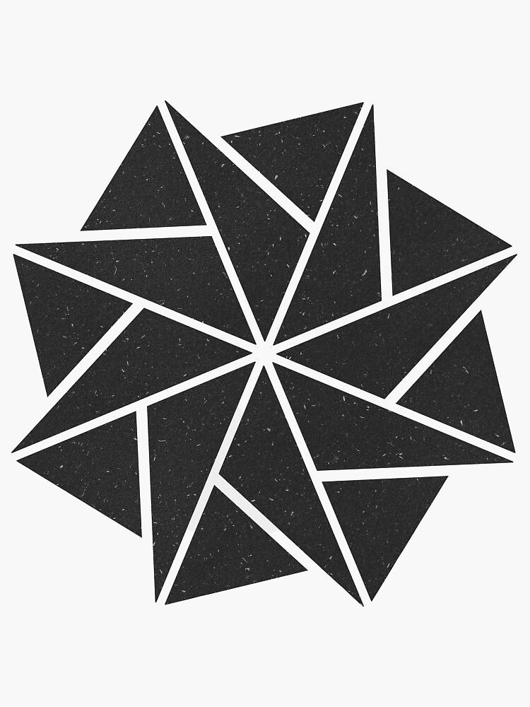 "Geometric design" Sticker for Sale by irenefuncion | Redbubble