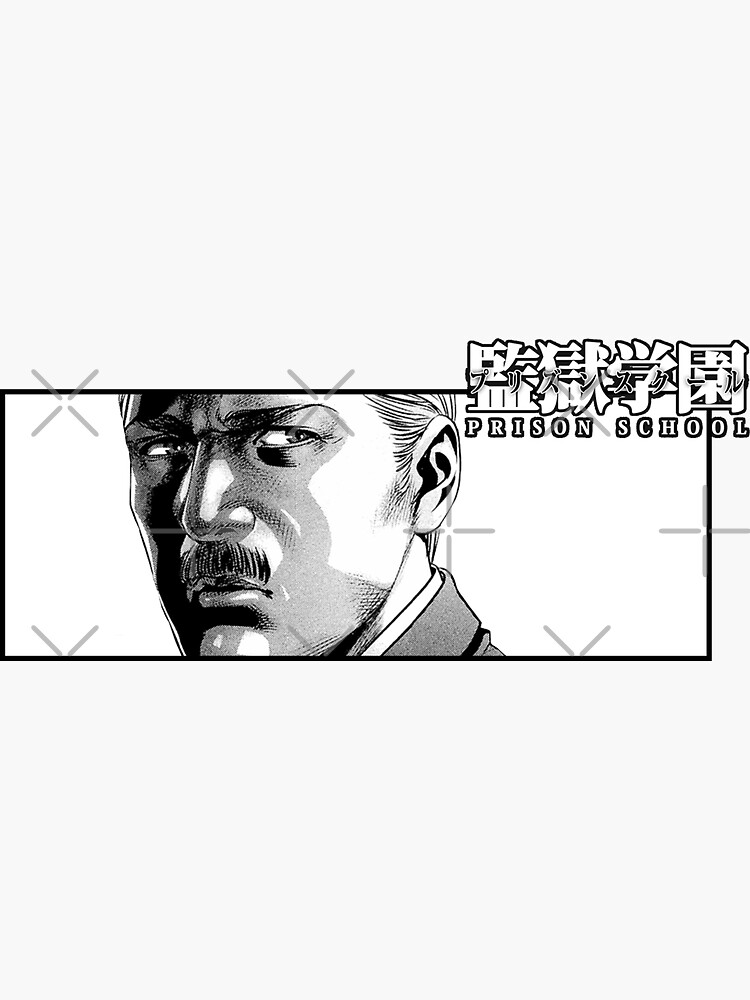 "Prison School - The Chairman" Sticker for Sale by HayTim | Redbubble