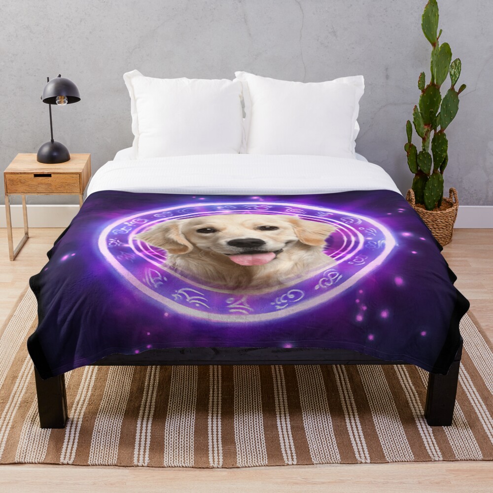 "Yellow Labrador Retriever" Throw Blanket for Sale by nadeem21 | Redbubble