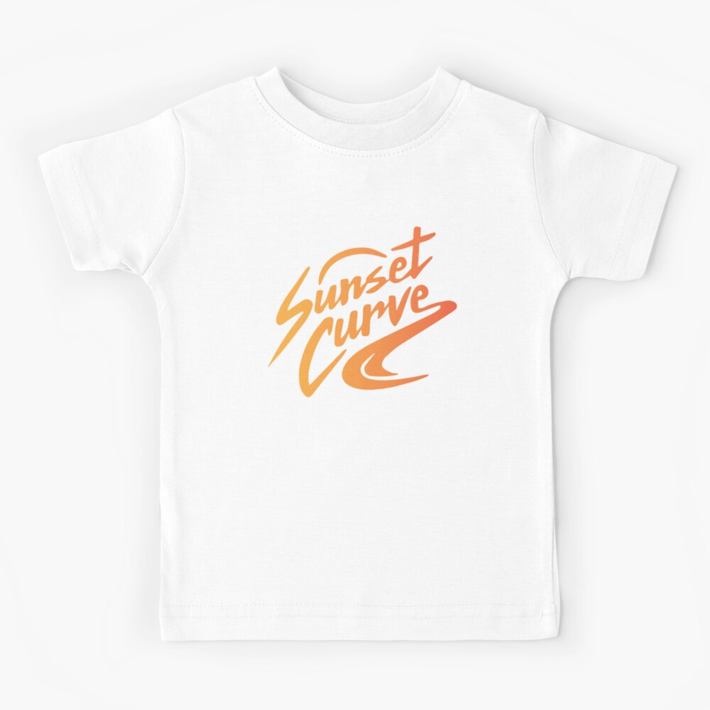 "Sunset Curve" Kids T-Shirt for Sale by MagdyStore | Redbubble