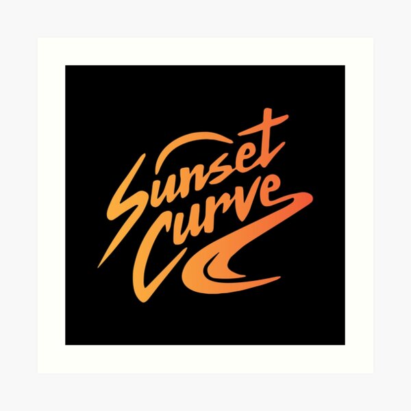 "Sunset Curve" Art Print for Sale by MagdyStore | Redbubble