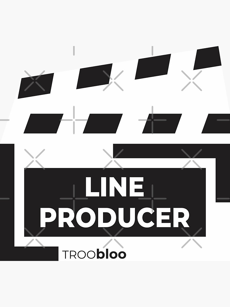 "Line Producer" Sticker for Sale by imtroobloo | Redbubble