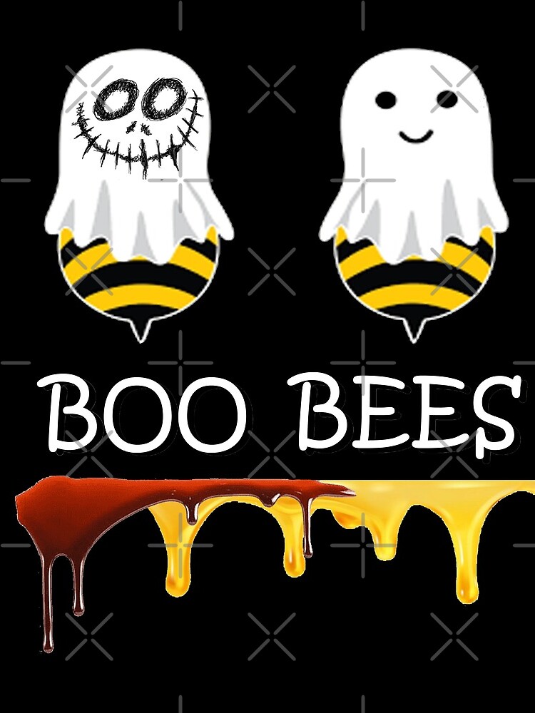 "boo bees joke funny halloween" Drawstring Bag for Sale by ...