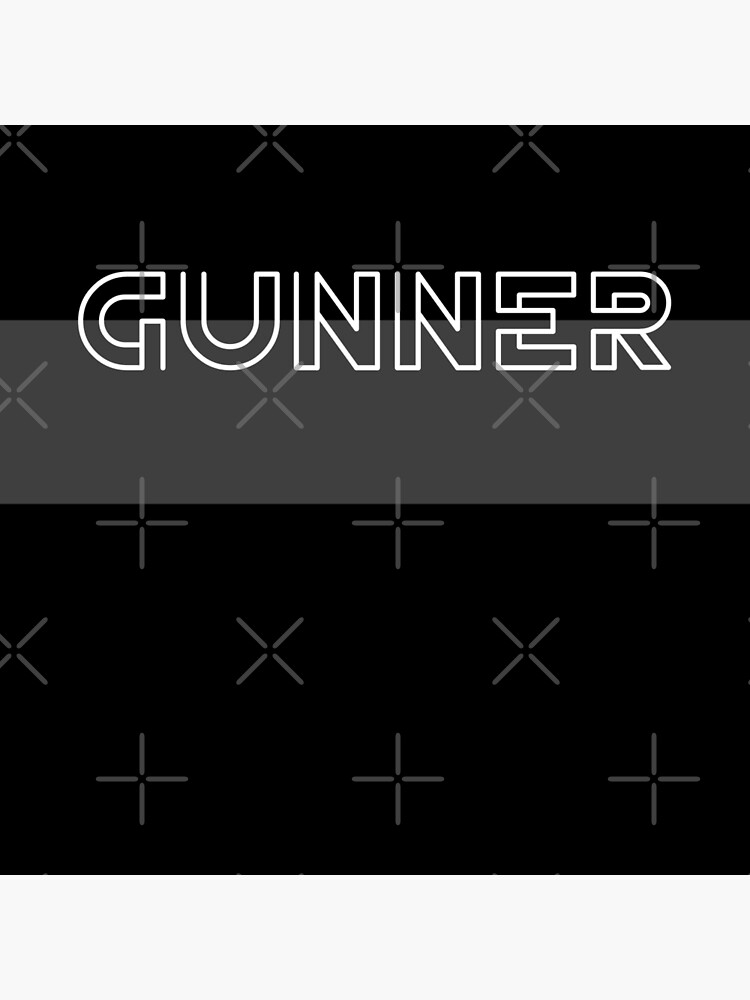 "Gunner" Poster by Adisak-designs | Redbubble