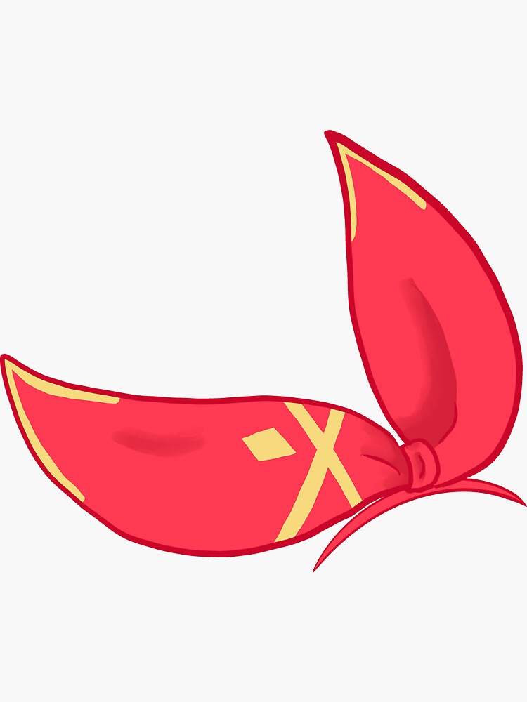 "Amber’s Bow Genshin Impact" Sticker for Sale by Honey-Pop | Redbubble