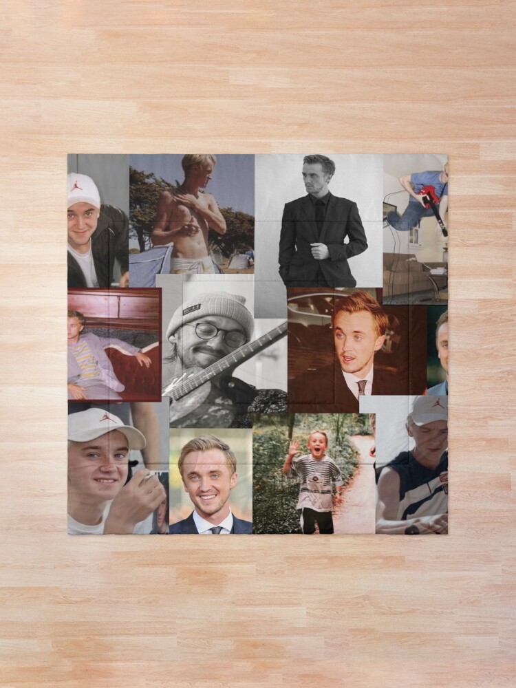 "Tom Felton Collage" Tagesdecke von Mysticks04 | Redbubble