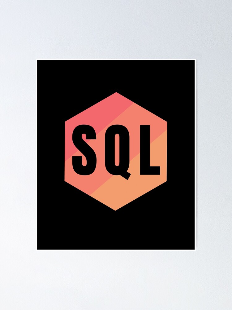 "Retro SQL Language" Poster by ClassyGeek1 | Redbubble