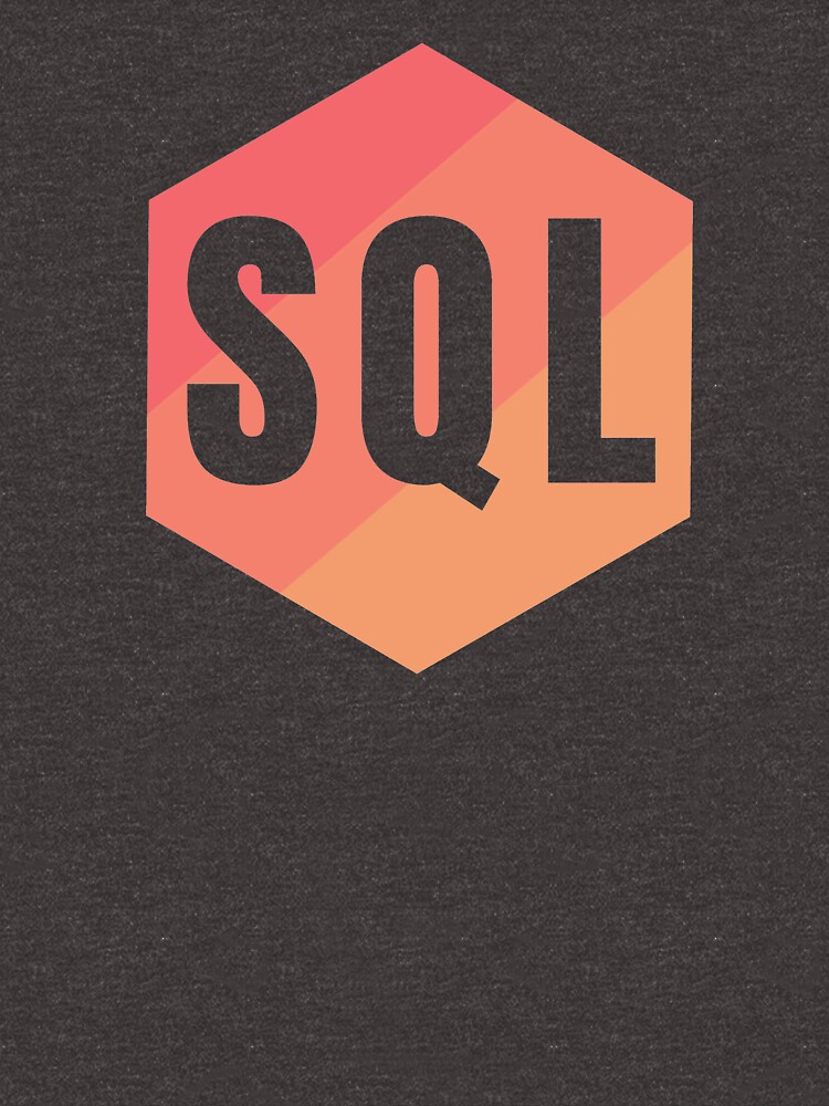 T-shirt « Langage SQL rétro », par ClassyGeek1 | Redbubble