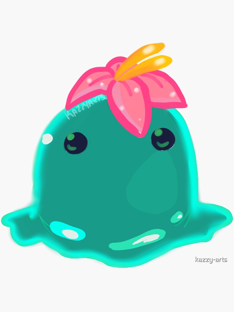 "Slime Puddle Secret Style" Sticker for Sale by kazzy-arts | Redbubble