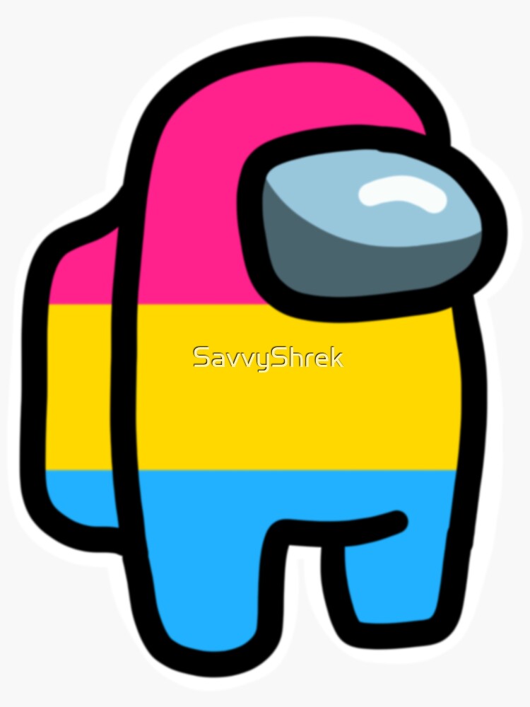 "pan pride" Sticker by SavvyShrek | Redbubble