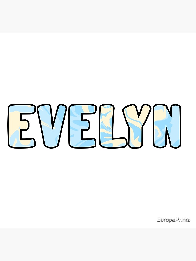 Evelyn In Letters