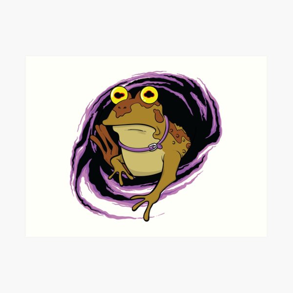 Hypnotoad Wall Art | Redbubble