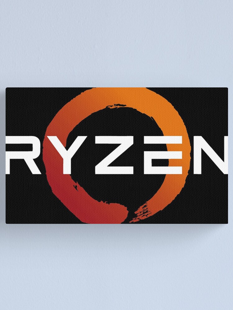 "AMD Ryzen Logo" Canvas Print for Sale by AardvarkGuy | Redbubble