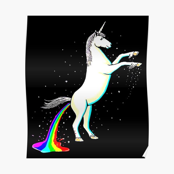 Poster « Licorne caca », par art-master1 | Redbubble