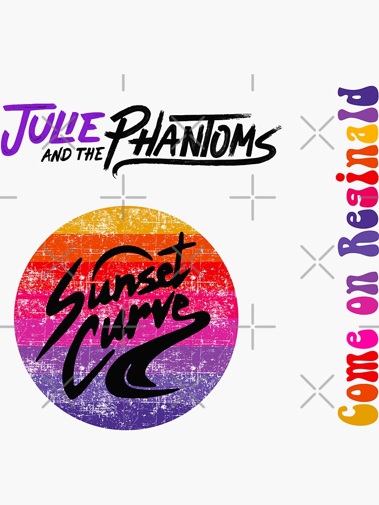 "Sunset Curve sticker pack" Sticker for Sale by GabriellaParadi | Redbubble