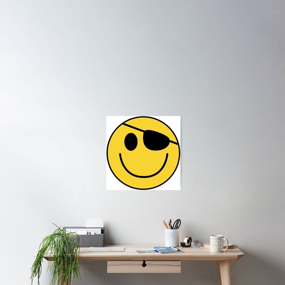 "Hackers Smiley Face" Poster by KarpeNoktem | Redbubble