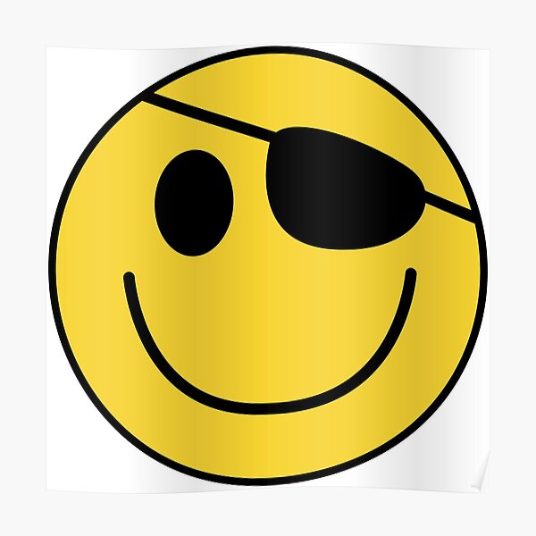 "Hackers Smiley Face" Poster by KarpeNoktem | Redbubble