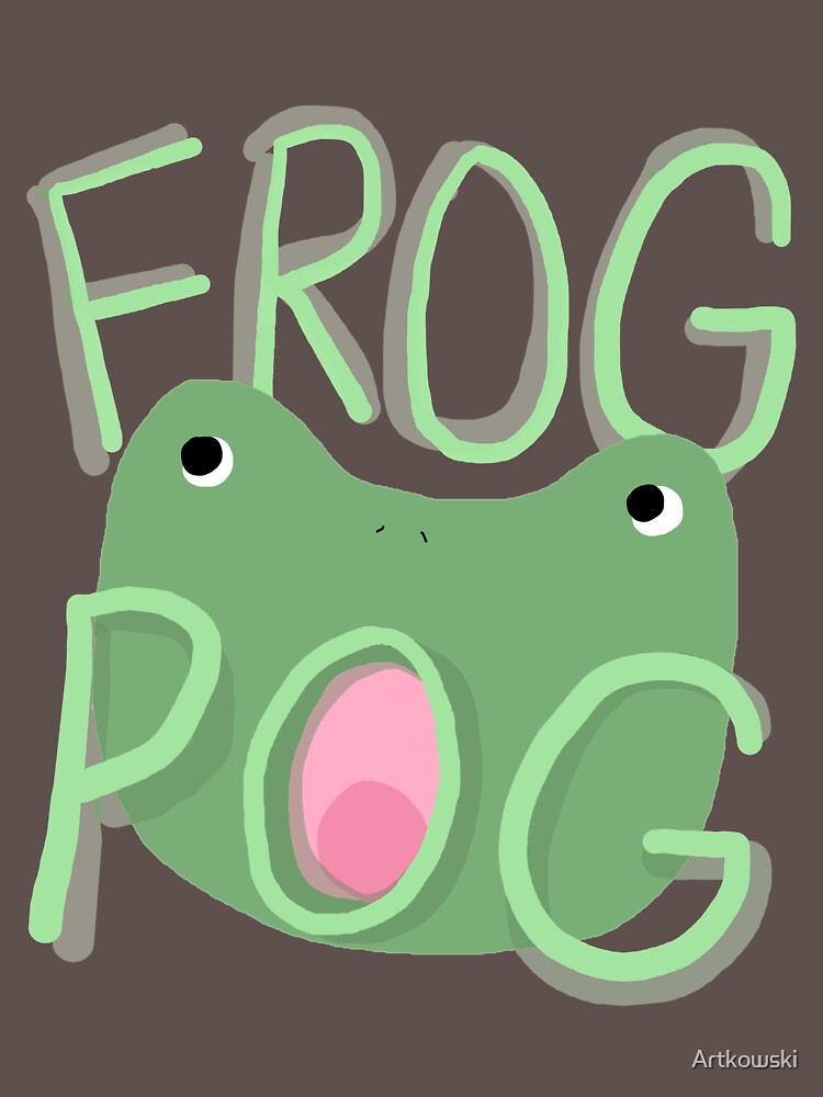 "Frog Pog" T-shirt by Artkowski | Redbubble