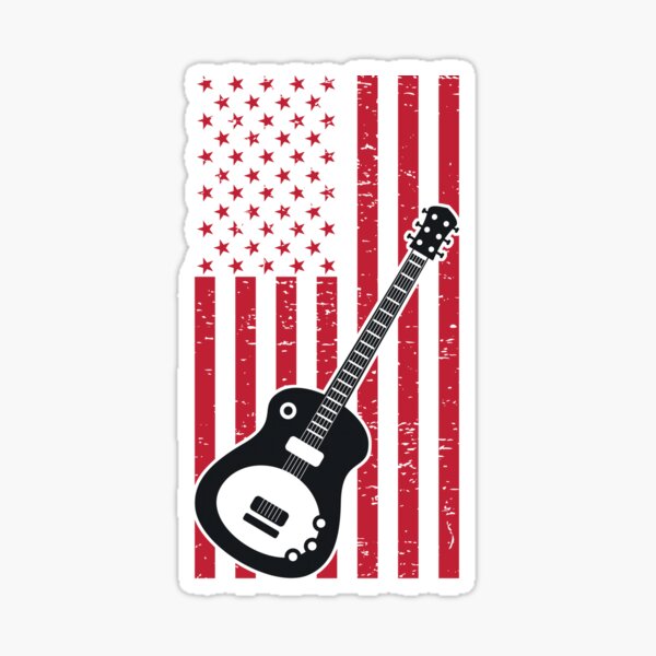 "American Country Music Appreciation" Sticker by Sinfamous | Redbubble