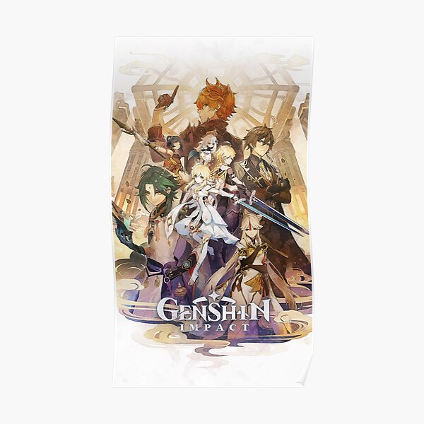 "Genshin Impact" Poster for Sale by Saikishop | Redbubble
