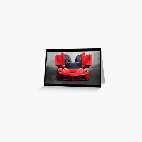 Ferrari Greeting Cards | Redbubble
