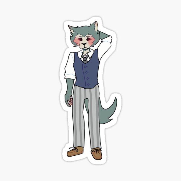 "Legosi - Beastars" Sticker for Sale by Queen-Rainer | Redbubble