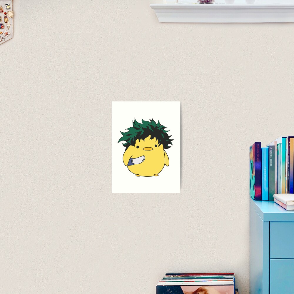 "Deku Quack , hero duck , deku duck " Art Print by astarothxart | Redbubble