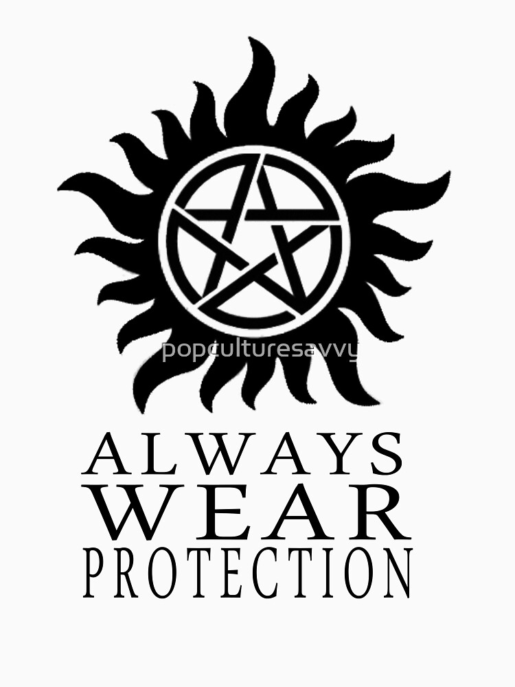"Always Wear Protection" T-shirt by popculturesavvy | Redbubble