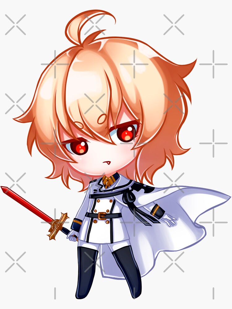 "Mikaela Hyakuya" Sticker for Sale by HellaKumii | Redbubble