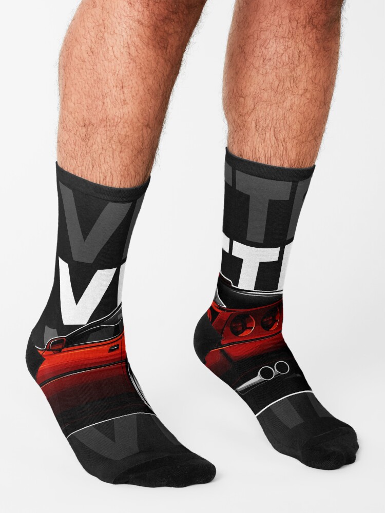 "Chevy Vette C4 - CarCorner" Socks for Sale by Car-Corner | Redbubble