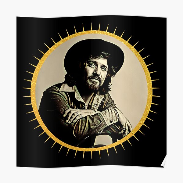Waylon Jennings Posters | Redbubble