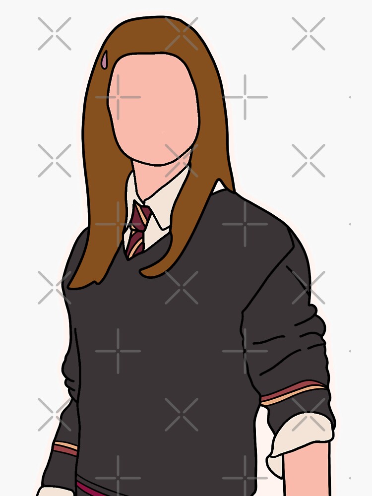Sticker « Ginny Weasley », par designsbysara58 | Redbubble