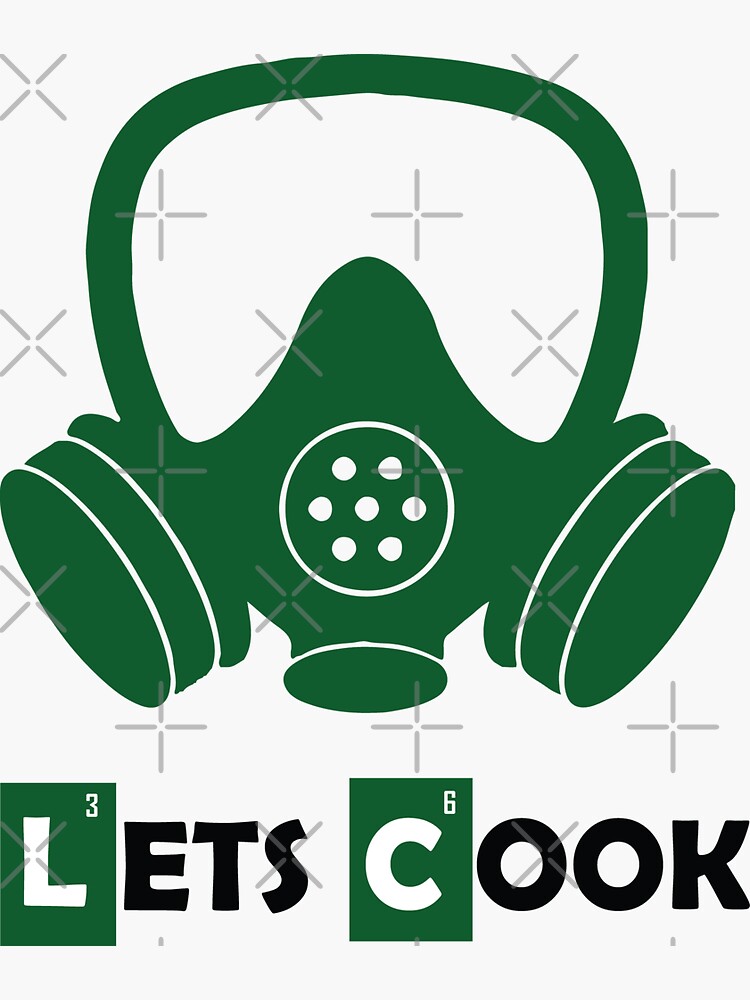"Breaking Bad Lets Cook" Sticker for Sale by TrendingTimmy | Redbubble