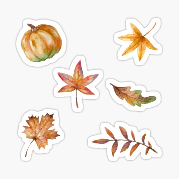 "Fall Sticker Pack" Sticker by CatieeBee | Redbubble