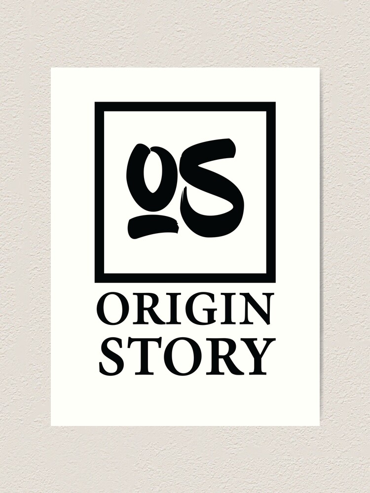 "Origin Story Logo" Art Print for Sale by OriginStory | Redbubble