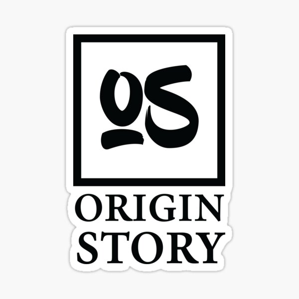 "Origin Story Logo" Sticker for Sale by OriginStory | Redbubble