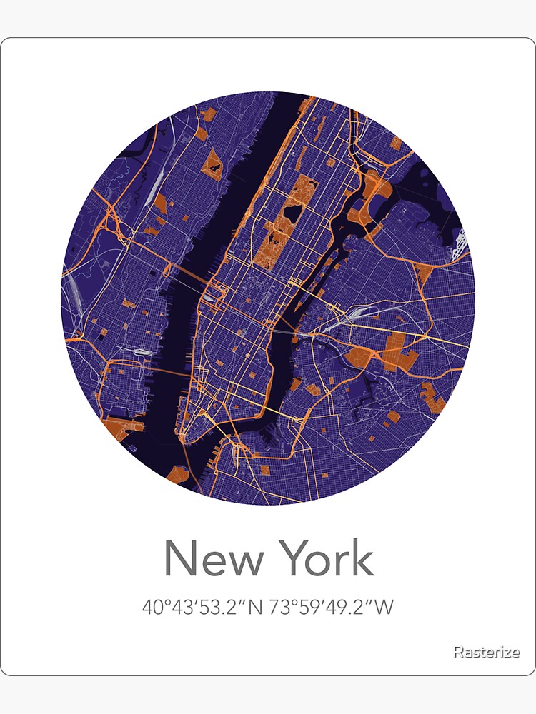 "NYU - New York City" Sticker for Sale by Rasterize | Redbubble