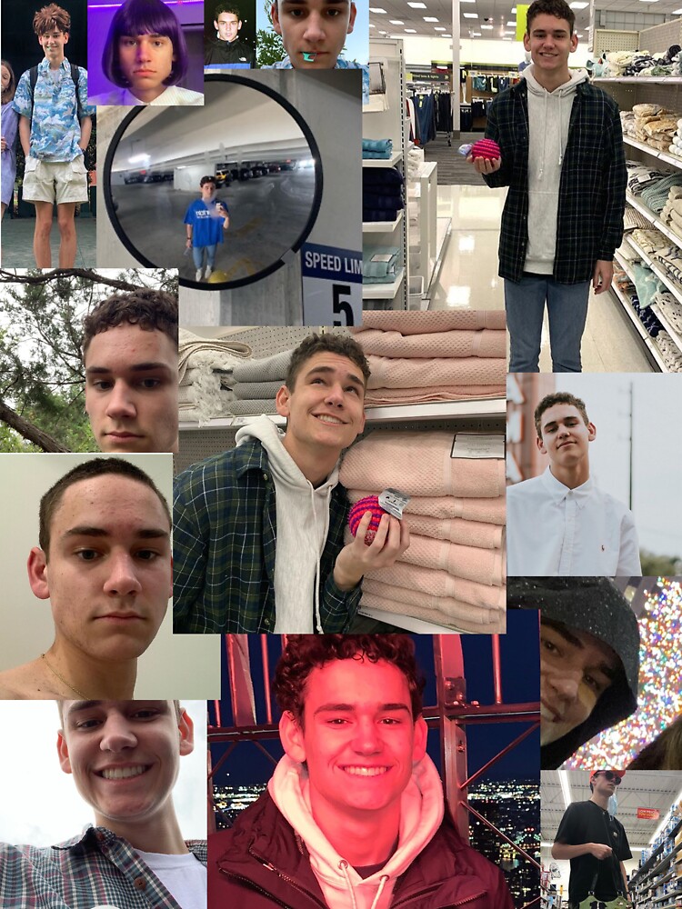 "chase rutherford poster" Sticker by auberryart | Redbubble