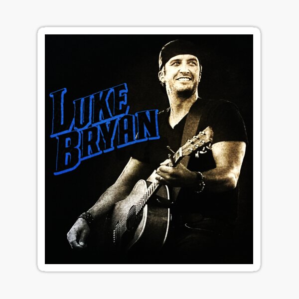 Luke Bryan Stickers | Redbubble