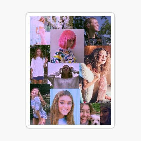 "haley sharpe poster (yodeling haley)" Sticker for Sale by auberryart ...