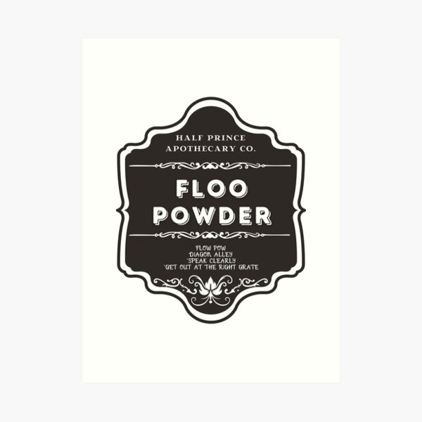 "Floo Powder" Art Print by AlexWolfDesigns | Redbubble
