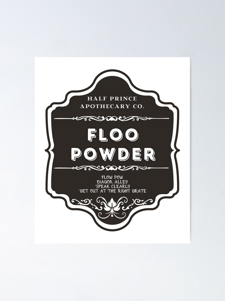 "Floo Powder" Poster for Sale by AlexWolfDesigns | Redbubble